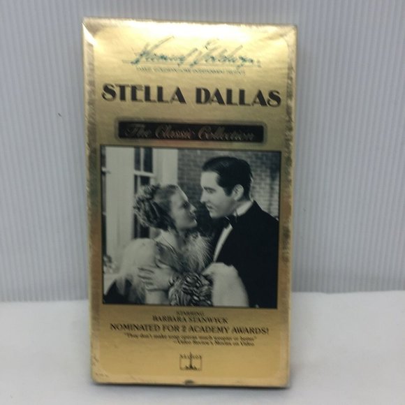 Media | Vhs Stella Dallas The Classic Collection Samuel Goldwyn Drama ...
